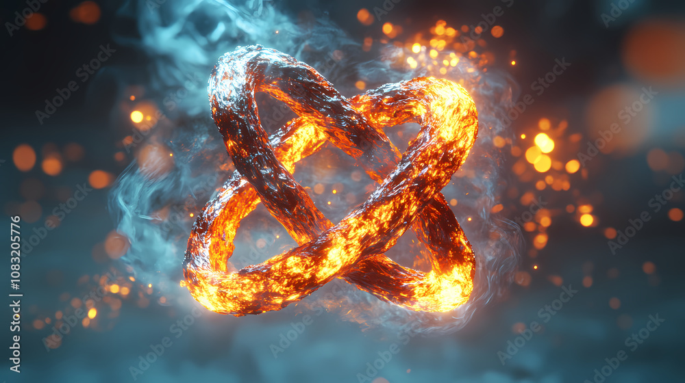 Quantum nuclear fusion entanglement, 3d representation. Quantum ... Quantum nuclear fusion entanglement, 3d representation. Quantum ...