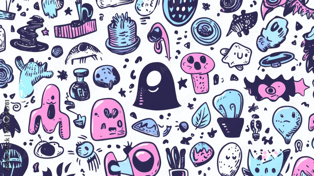 Cute, 2000s-style doodles and images, perfect for making collages. They ...