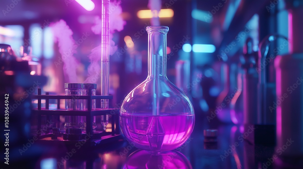 Acid, A reactive, sour chemical that releases hydrogen ions in Colorful ...