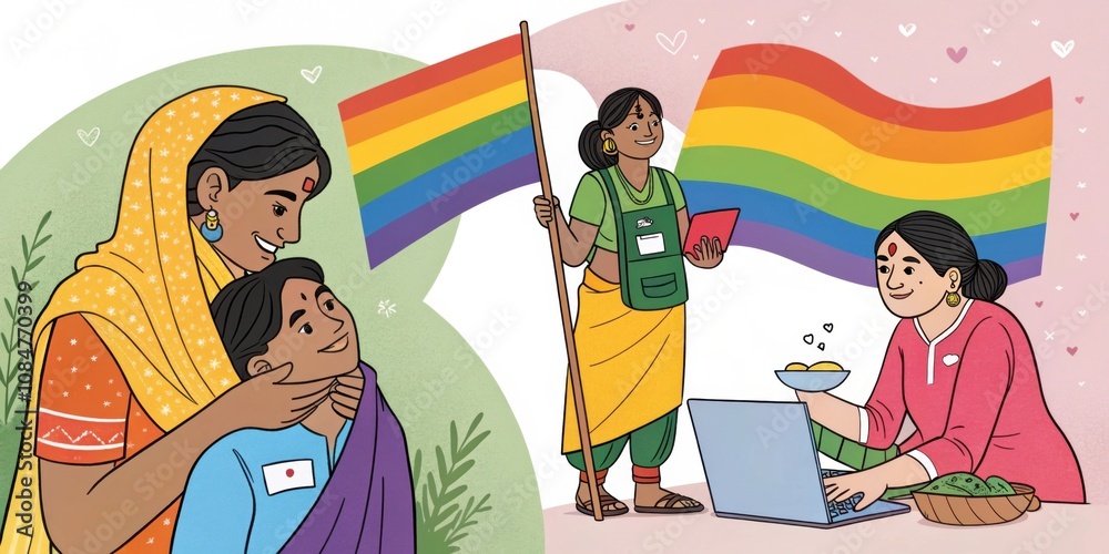 Promoting love, acceptance, and diversity within indian culture ...