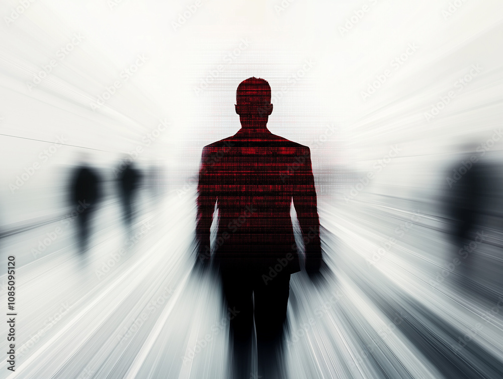 Digital Identity and Isolation. A Lone Figure in the Cyber World ...