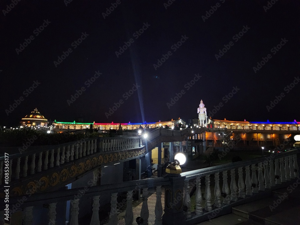 Vizianagram, Andhra Pradesh India - Oct 31 2024: Night View of ...