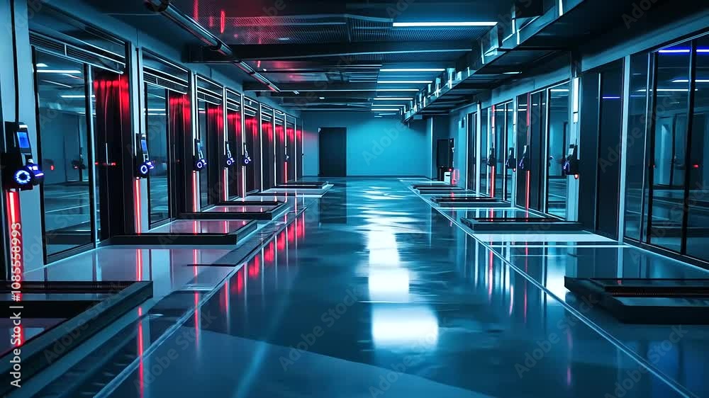 In a high-tech pig farm, smart sensors embedded in water troughs ...