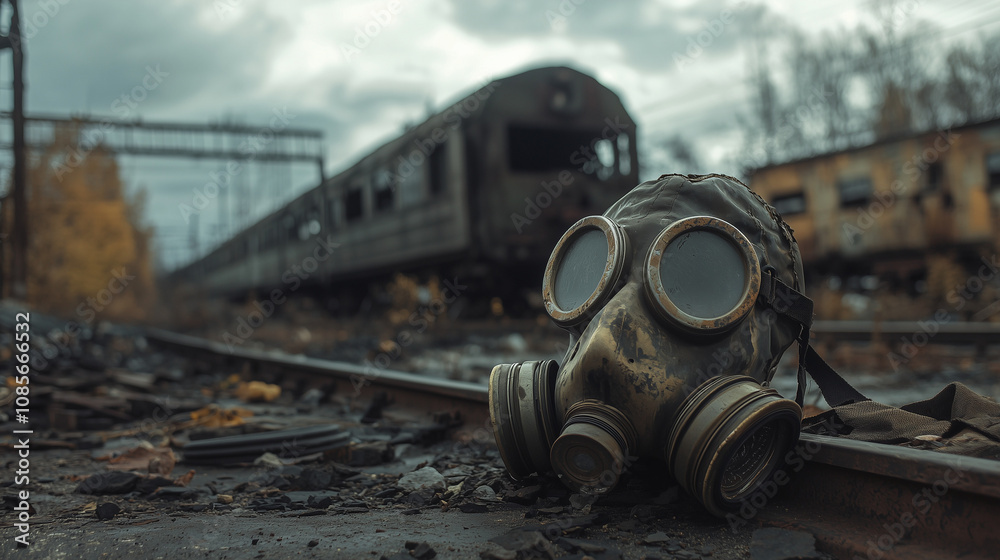 ai generated picture of ukraine chernobyl nuclear disaster aftermath ...