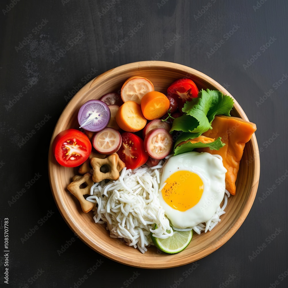 Comida saludable, vegetales, salud, bienestar, frutas y verduras Stock ...