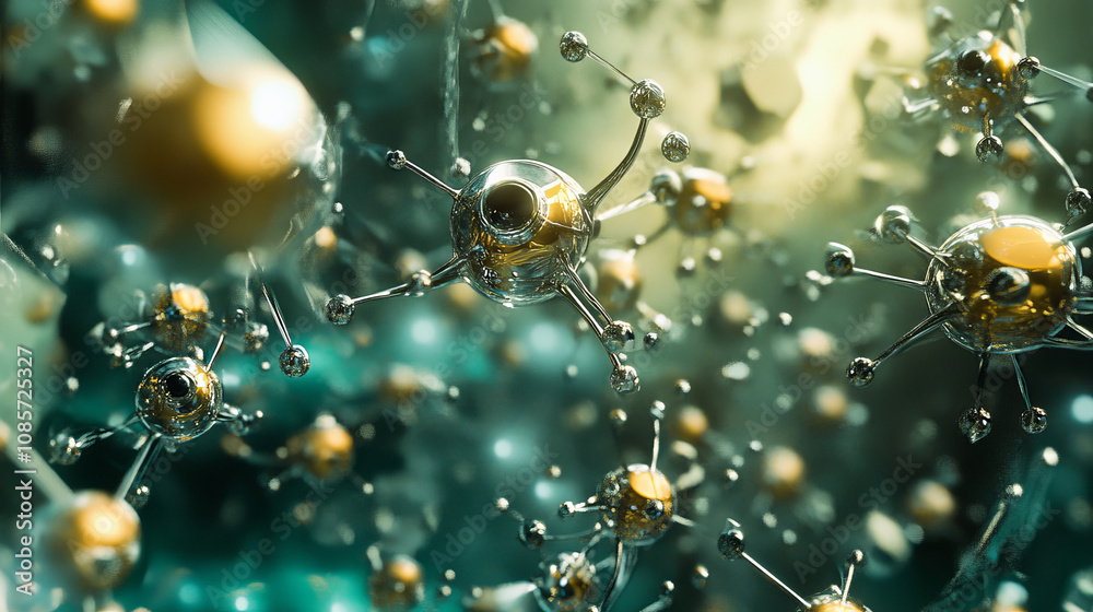 Microscopic Swarm Robots: Quantum Manipulation, 3D Rendering ...