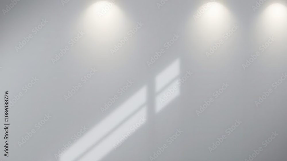 Gray background with soft, directional lighting creating elegant ...
