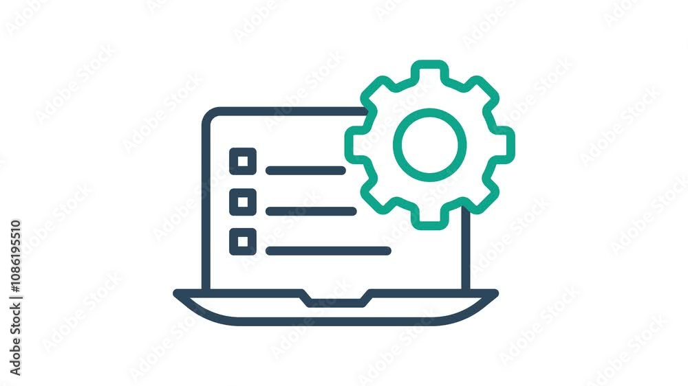 Action plan animated icon. suitable for user interface, provide visual ...