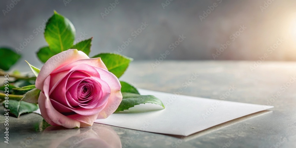Condolence card with rose for in loving memory concept , condolence ...