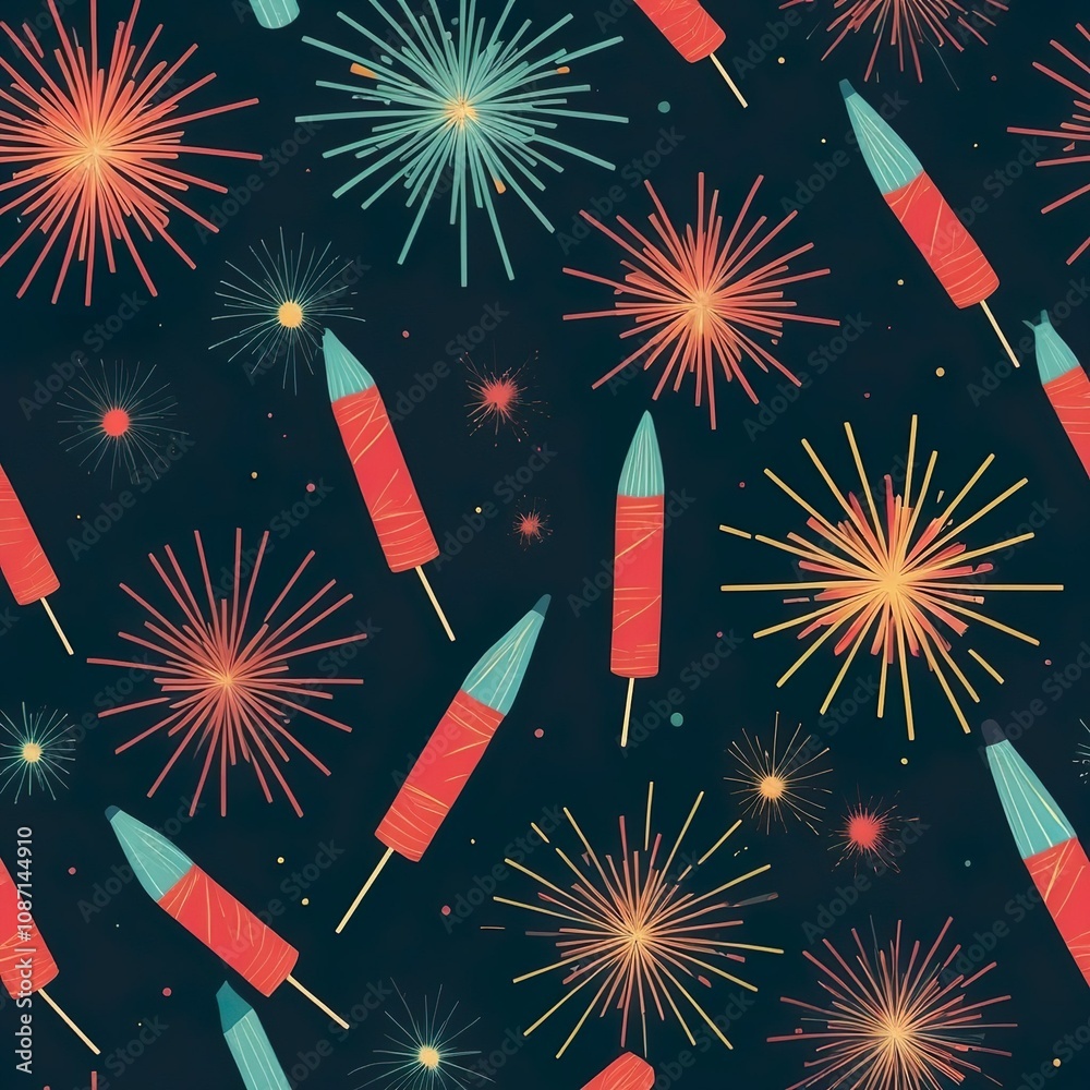 Abstract colourful vibrant fabric textile pattern. Multicoloured ...