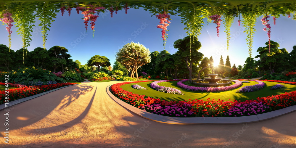 Full 360 degrees seamless spherical panorama HDRI equirectangular ...