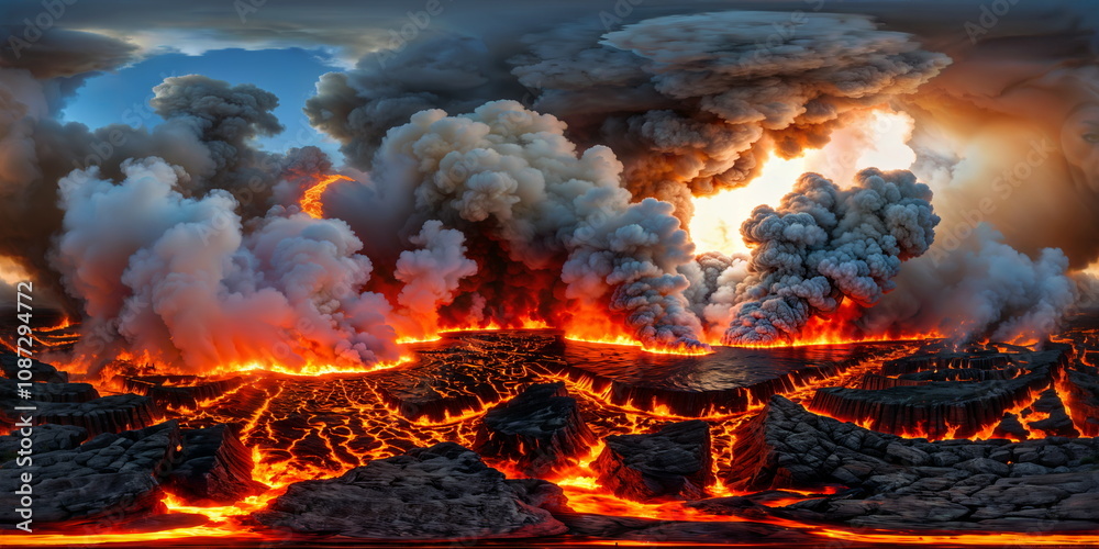 Full 360 degrees seamless spherical panorama HDRI equirectangular ...