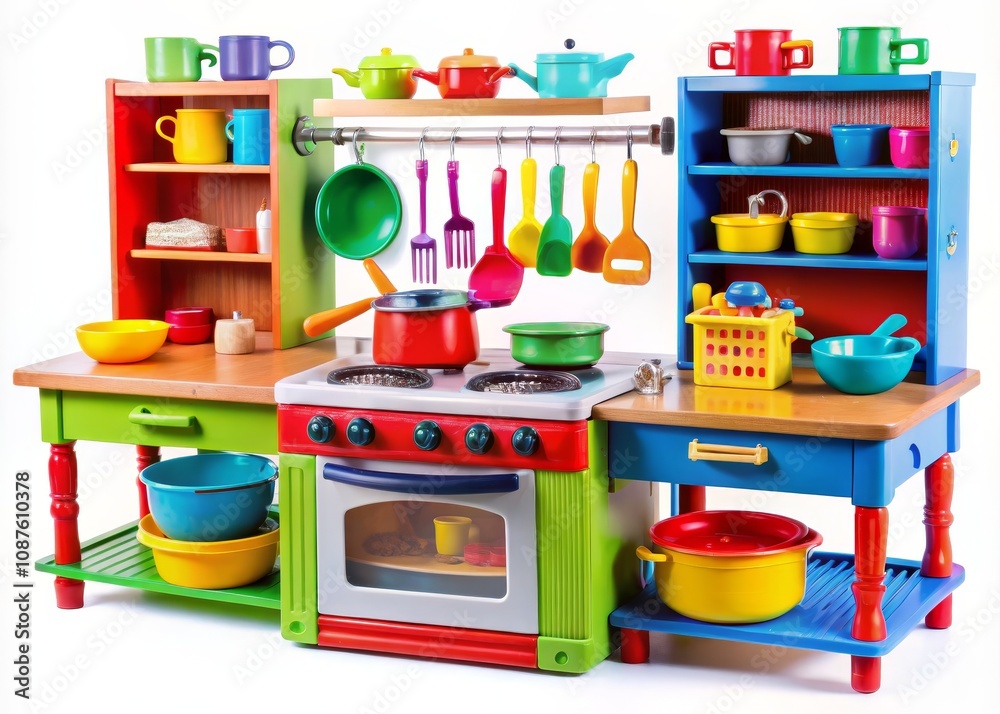 Colorful Toy Kitchen Set for Kids - Perfect for Imaginative Play and ...