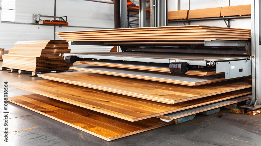 factory for the production of hardwood flooring and laminate flooring ...