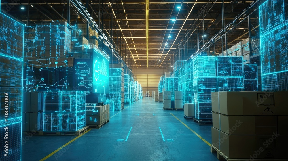 an image depicting all sorts of exponential technologies (robots, IoT ...