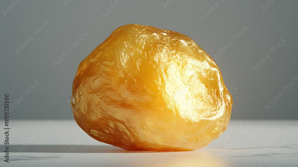 Golden Abstract Blob: 4K Background Animation, Looped Video Footage for ...