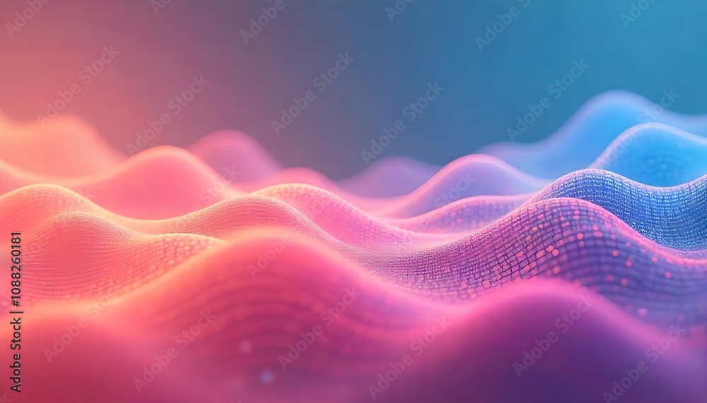 A digital heatmap-style background with flowing gradients and vibrant ...