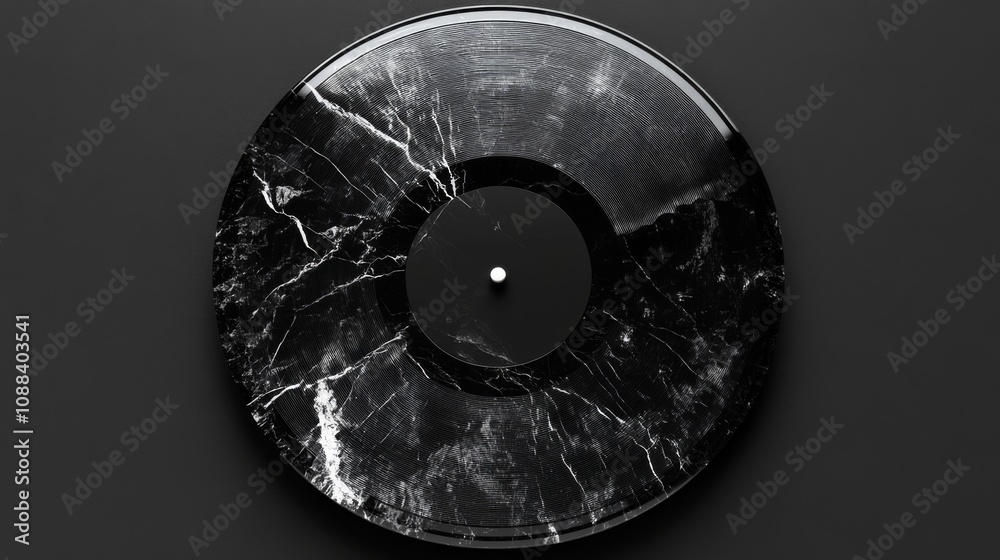 Vinyl Tear Texture Mockup for CD Album Wrap Bags with Music Record ...
