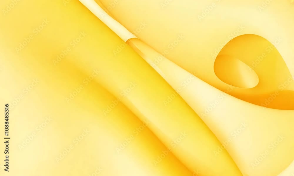Abstract Yellow Swirls: A mesmerizing abstract background with soft ...