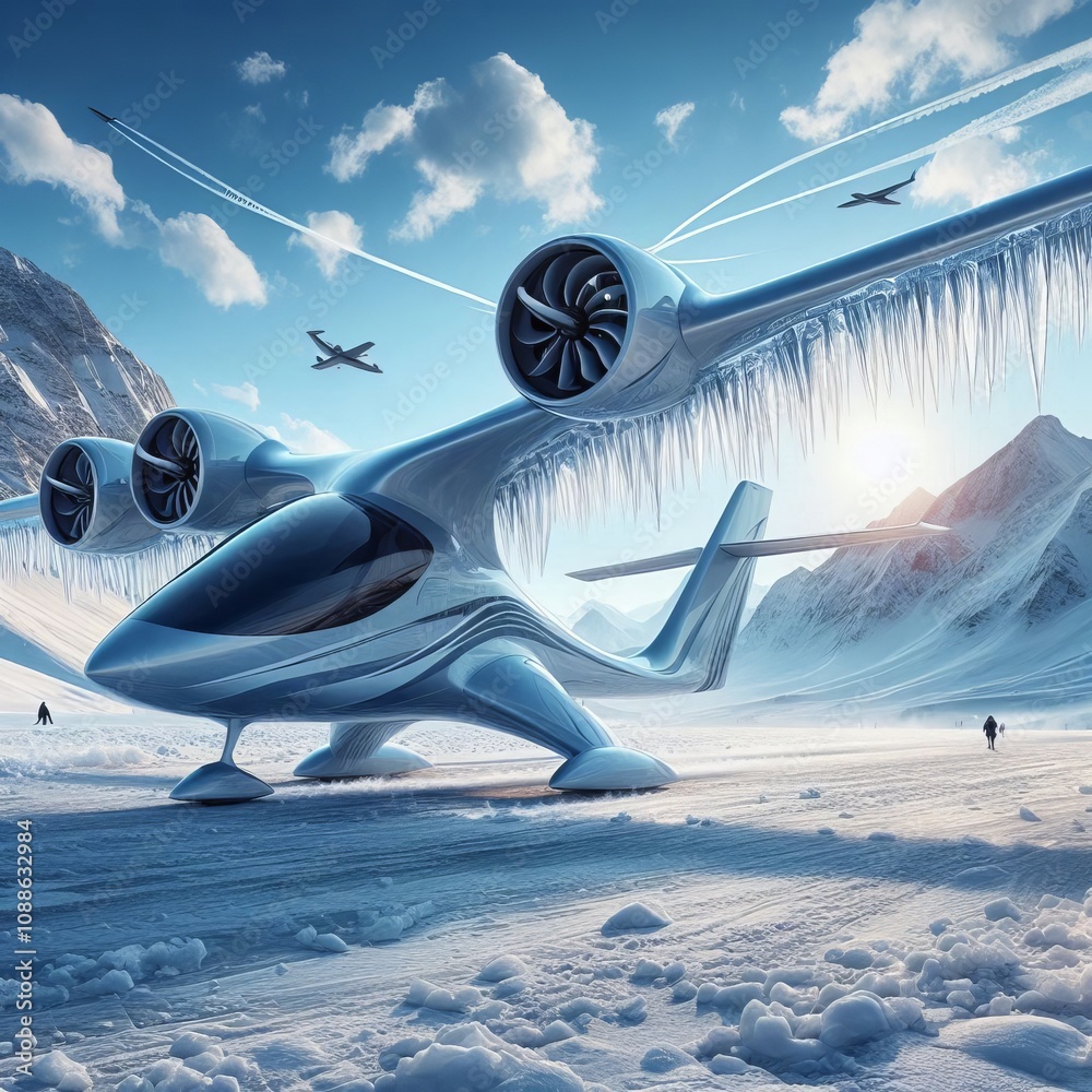 AeroSky A hybrid ICE single seat plane with a foot wingspan and Stock ...