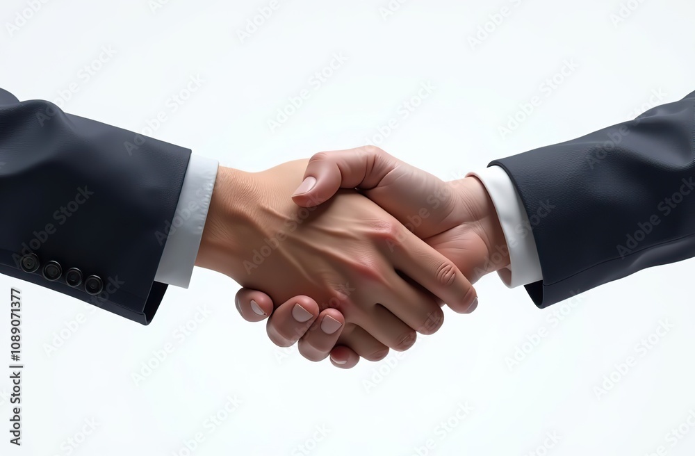 3d Human Handshake, clapping and punching . Business succes, teamwork ...