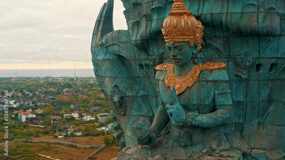 Bali's Most Iconic Landmark Hindu God Garuda Wisnu Kencana statue also ...