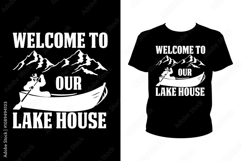Welcome to our lake house - art files for Cricut and Silhouette. You ...