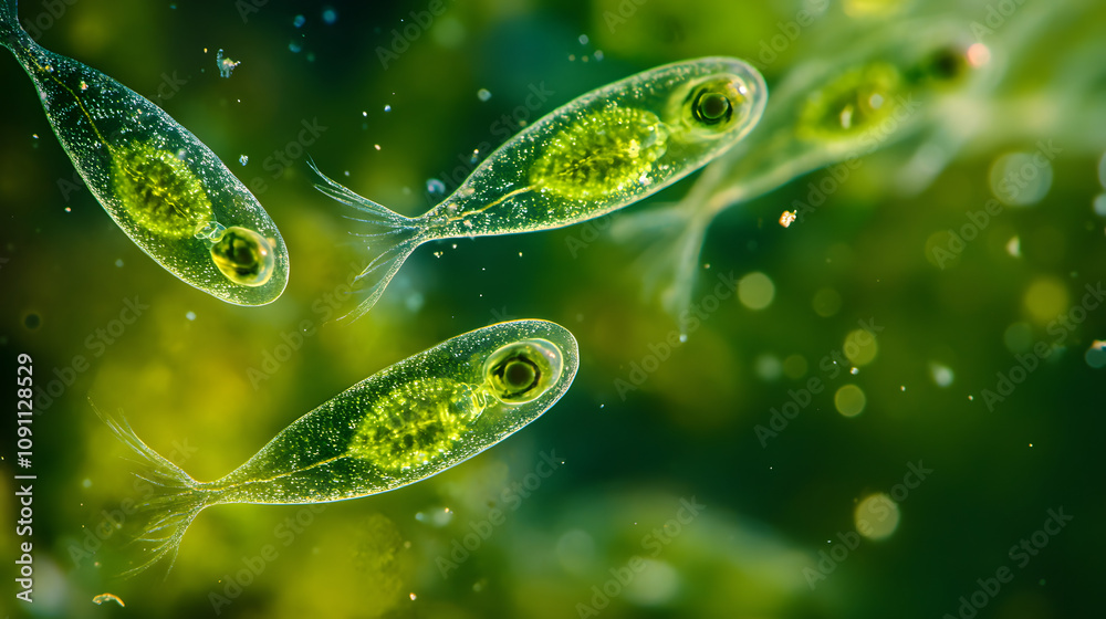 The Unique Adaptations of Euglena - A Single-Celled Protist Thriving in ...