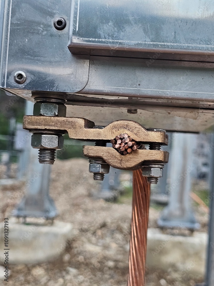 Connecting the grounding system of electrical equipment In the high ...