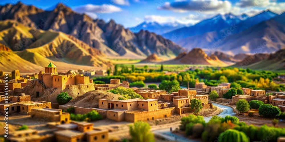 Captivating Tilt-Shift Photography of Kandahar Province, Afghanistan ...