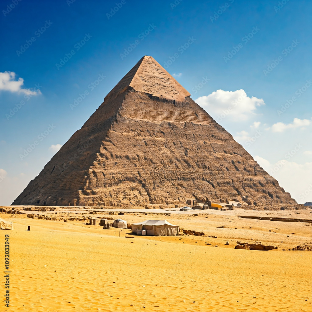 Great Pyramid of Giza is actually aligned with the four cardinal ...