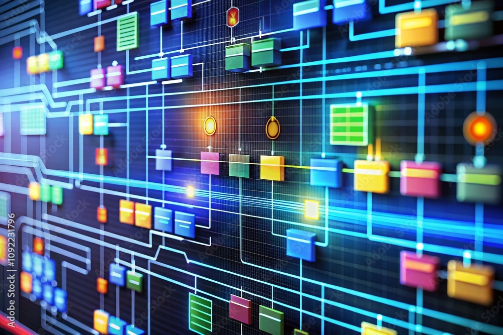 Comprehensive Flow Chart Illustrating the Database Structure of a Web ...
