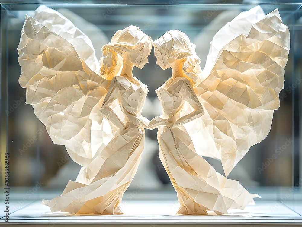 Intricate origami that requires a lot of effort can turn ordinary paper ...