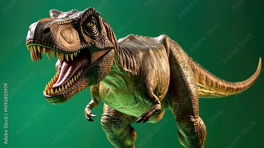 Tyrannosaurus Rex: A detailed and realistic depiction of the mighty ...
