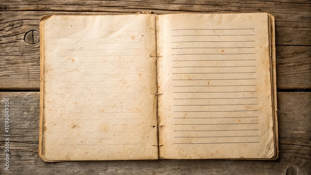 Aged paper texture with deep grooves and a worn-out appearance ...