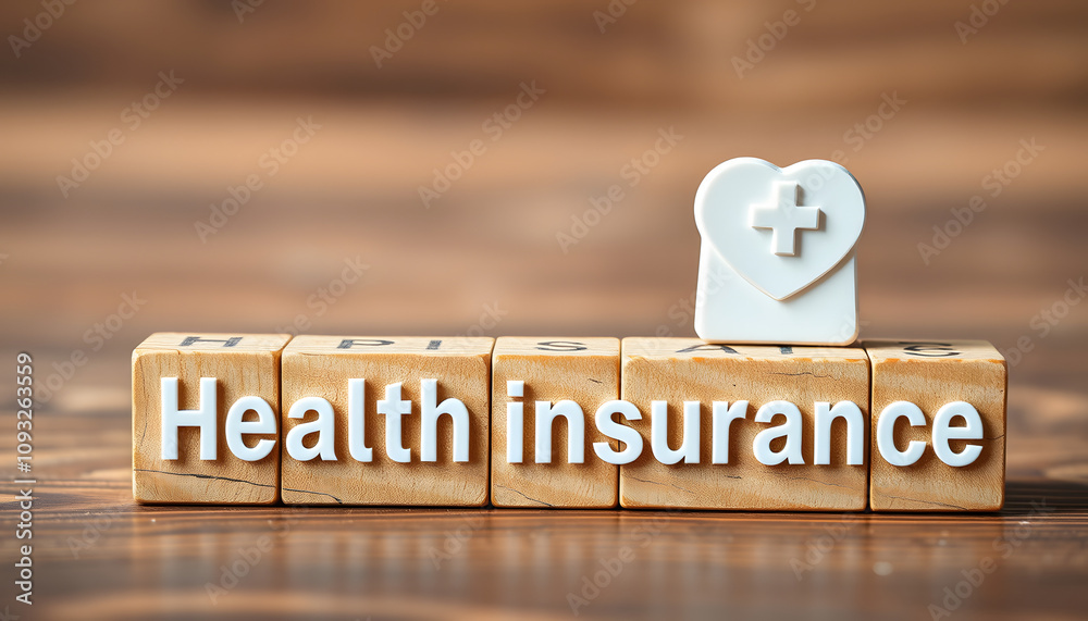 Health insurance concept. Healthcare, finance and medical service ...