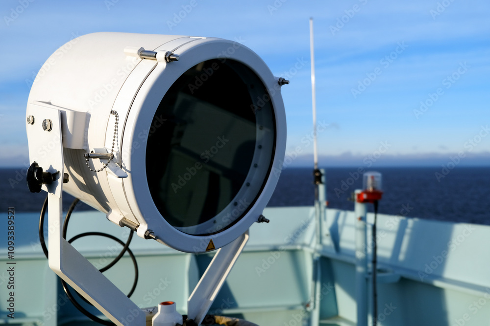 An Advanced HighTech Marine Surveillance Device is Installed on the ...