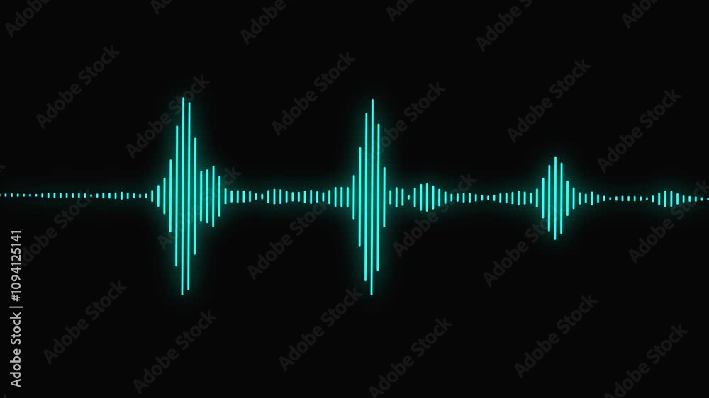 digital audio spectrum waveform spectrum animation ,Sound analyzer glow ...