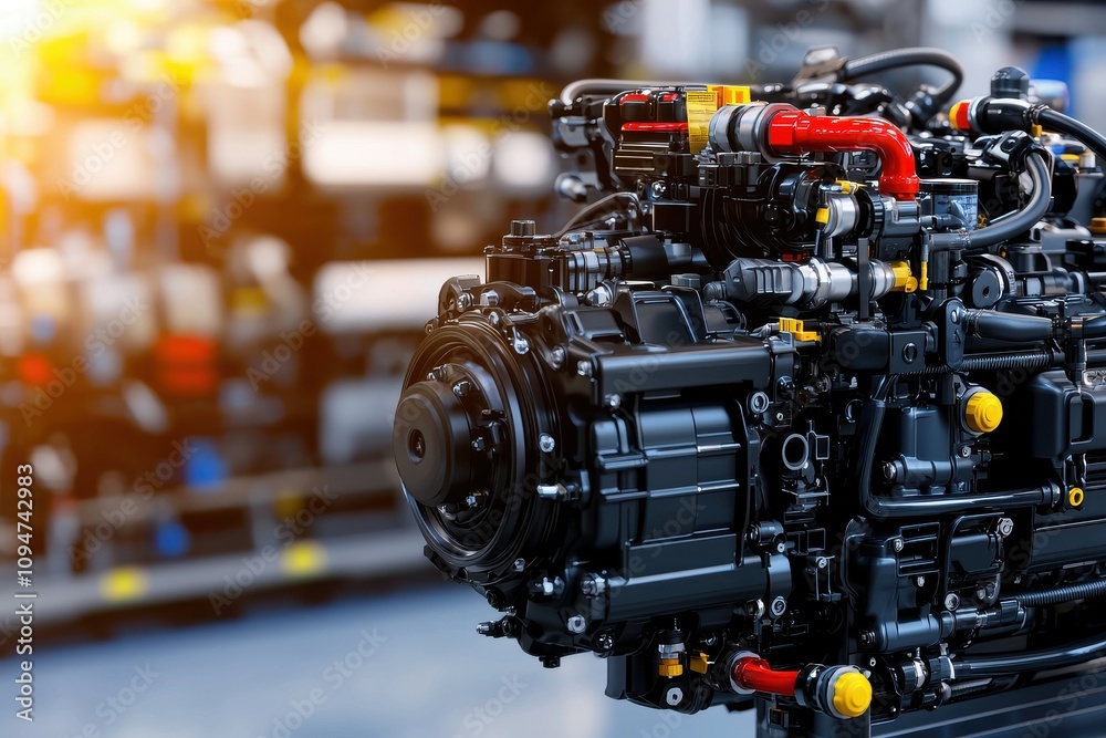 Modern Automotive Diagnostic Equipment Showcased in a Bay, Featuring ...