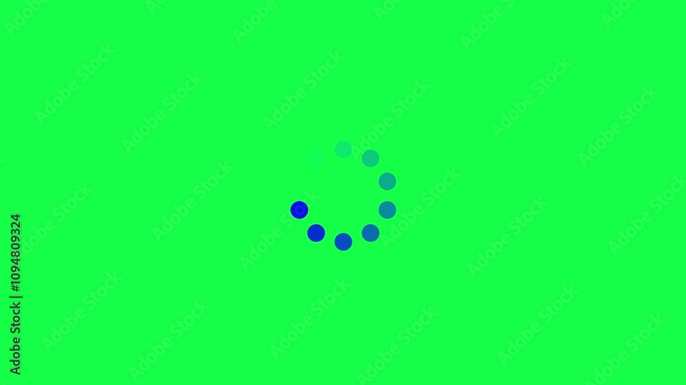 Dot loading circle animation . loading icon animation, Loading circle icon animation Stock 비디오 ...