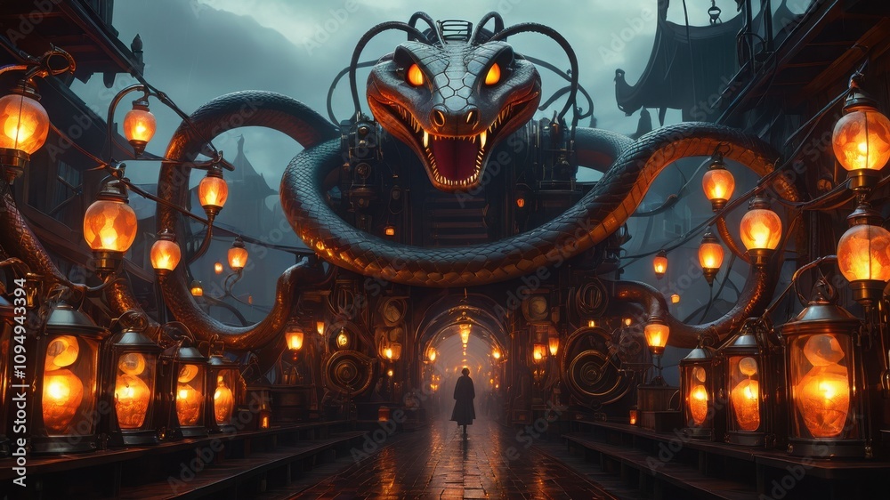 year of the snake culture and ceremony concept, Serpent's Gate: A ...