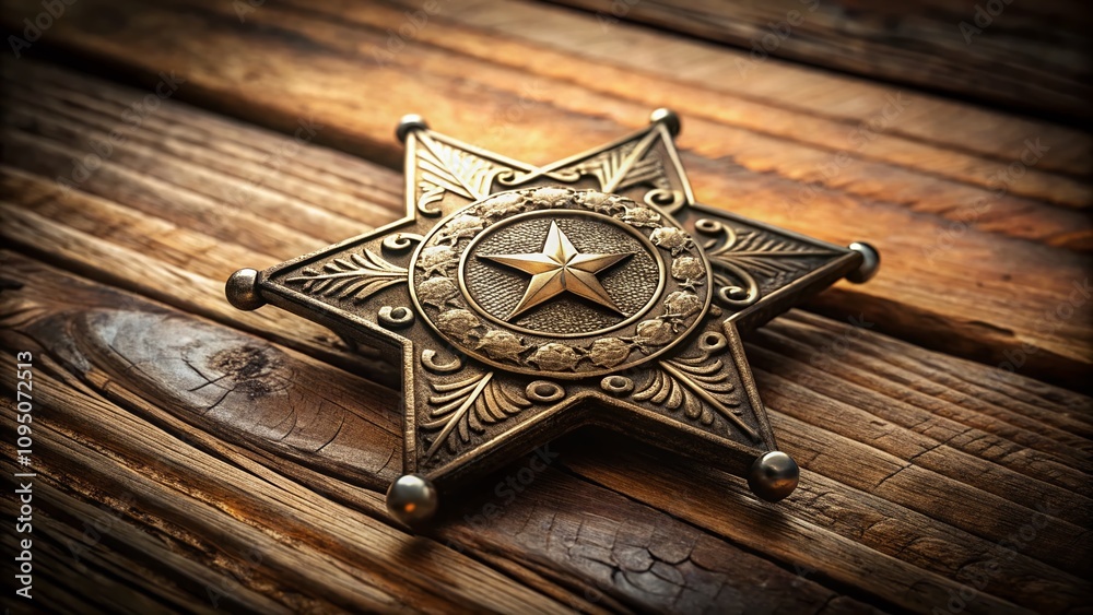 Realistic Printable Sheriff’s Badge for Creative Projects and Custom ...
