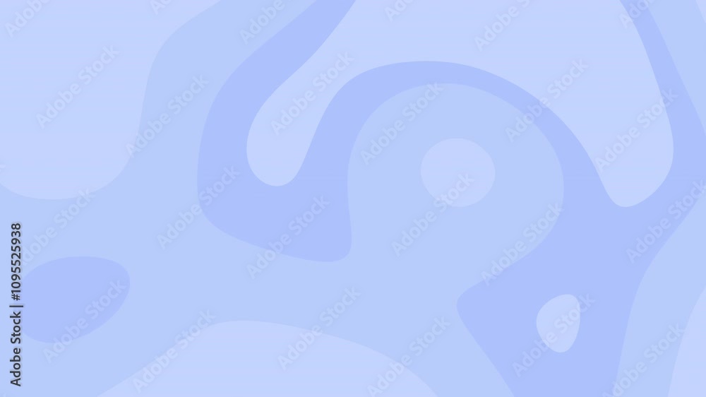 Pale blue abstract background with wavy lines and soft shapes. Suitable ...