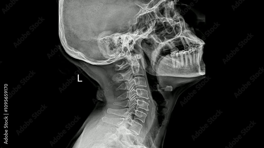 Lateral Cervical Spine X-Ray - Essential Radiographic Technique for ...