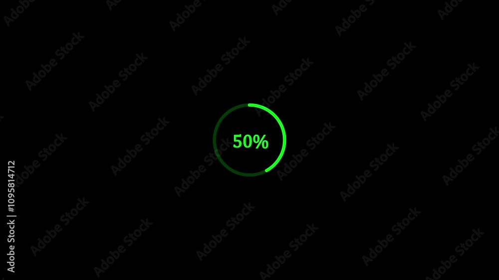 Animated of circle loading icon .Wheel loading concept icon. Animation ...