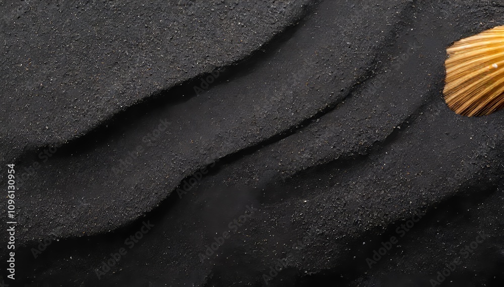 High-Resolution Black Sand Texture - Perfect for Design Projects ...