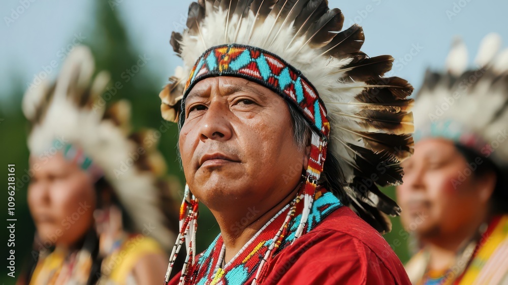 First Nations Pow Wow in Canada, with traditional drumming, dancing ...