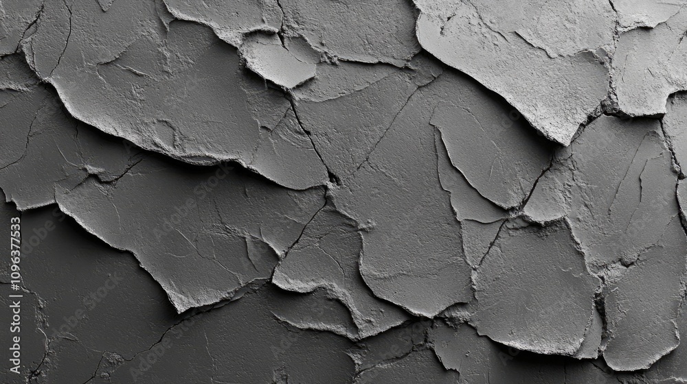 Gray anthracite sandblasted concrete texture featuring a stone-like ...