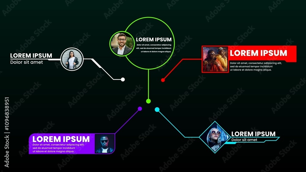 Universal Call Out Pop Up Title Bundle with Images (5 templates) Stock ...