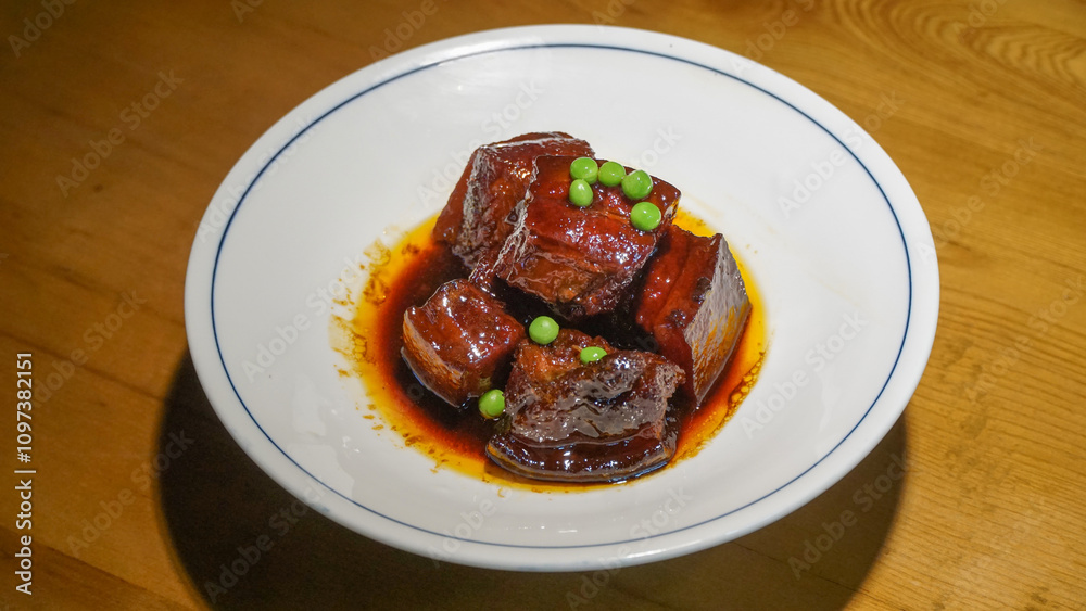 Dongpo Pork, a famous Chinese dish, is a tender, flavorful braised pork ...